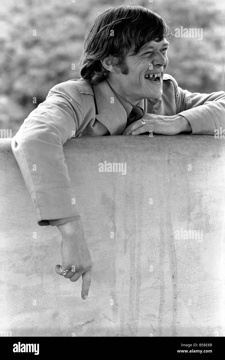 Snakes: Watched warily by his wife Patricia, snake handler Peter Waters ...