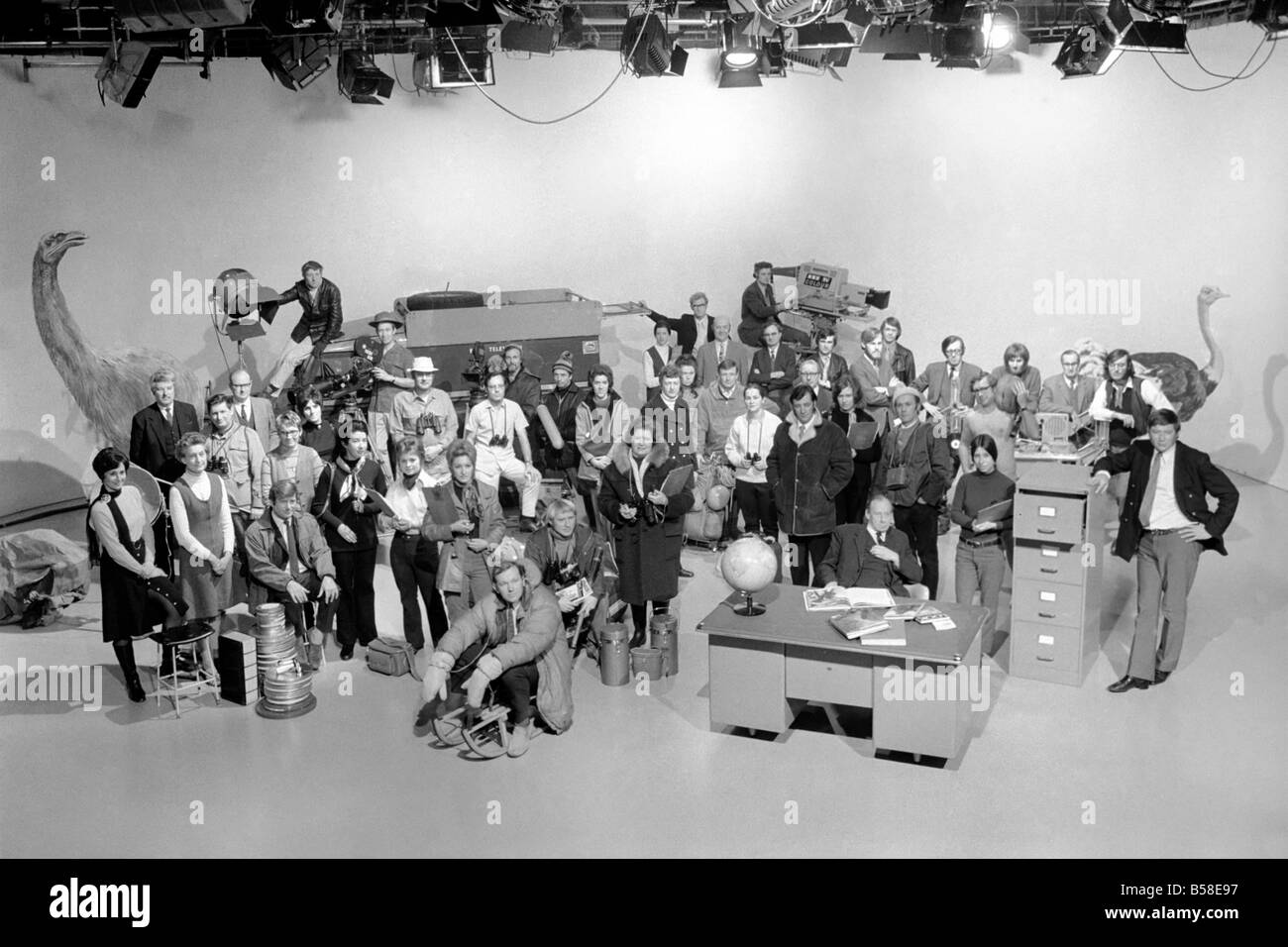 1970s television studio hi-res stock photography and images - Alamy
