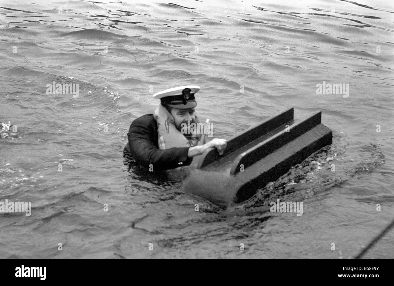 Petty officer Alan Hogarth on skis. Petty officer Alan Hogarth 33 ...