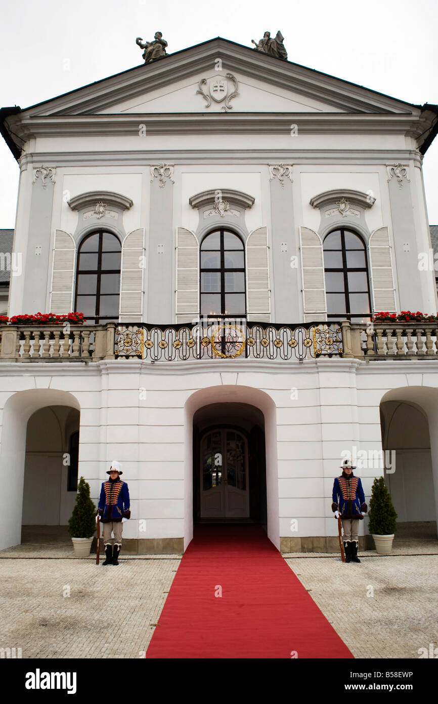 Slovakian presidential guards hi-res stock photography and images - Alamy