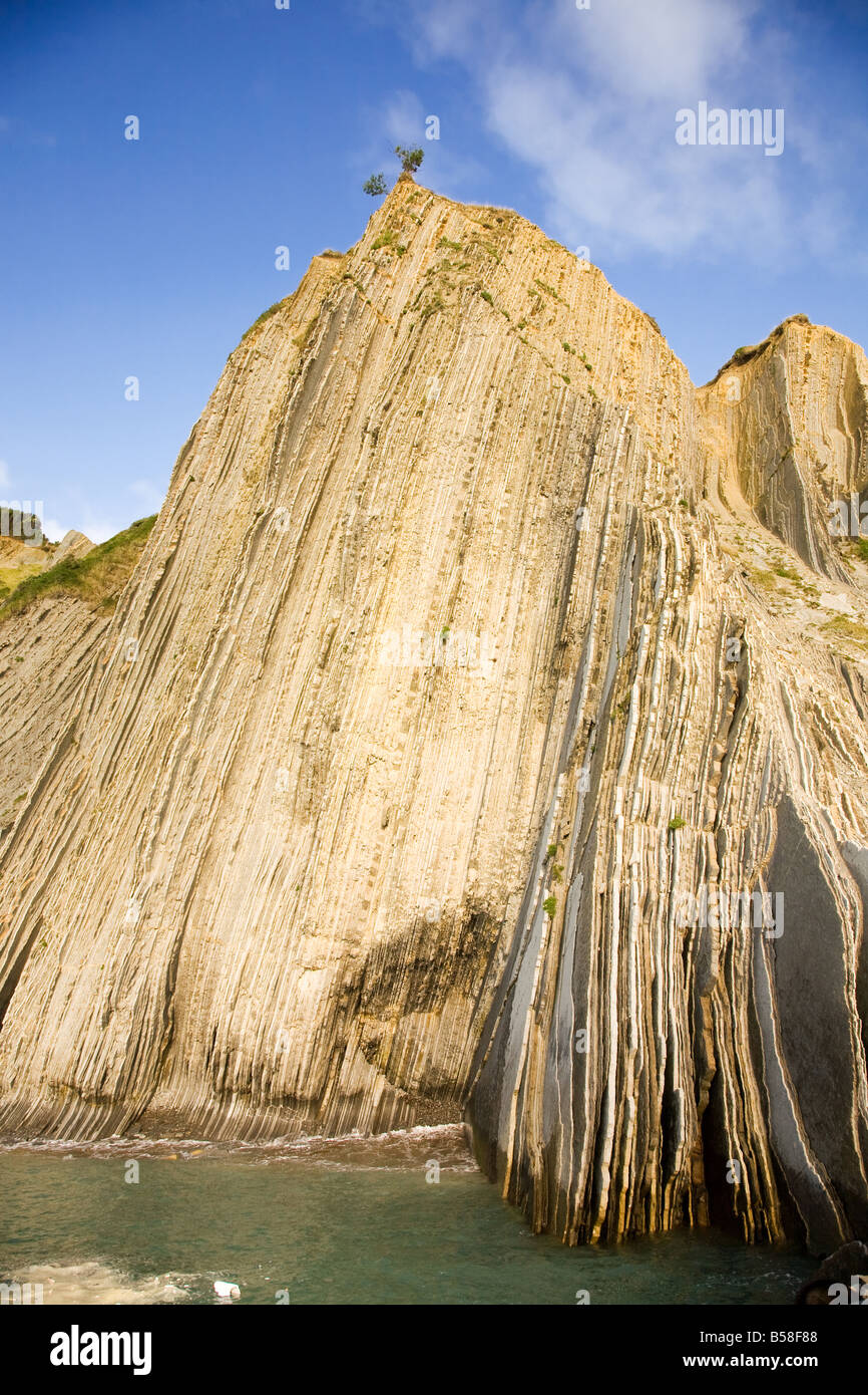 Flysch at Basque Country 1 Stock Photo - Alamy