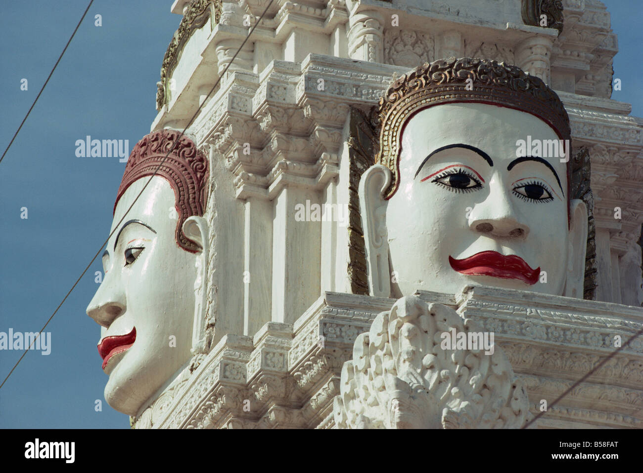 Wat Botum Phnom Penh Cambodia Indochina Southeast Asia Asia Stock Photo ...