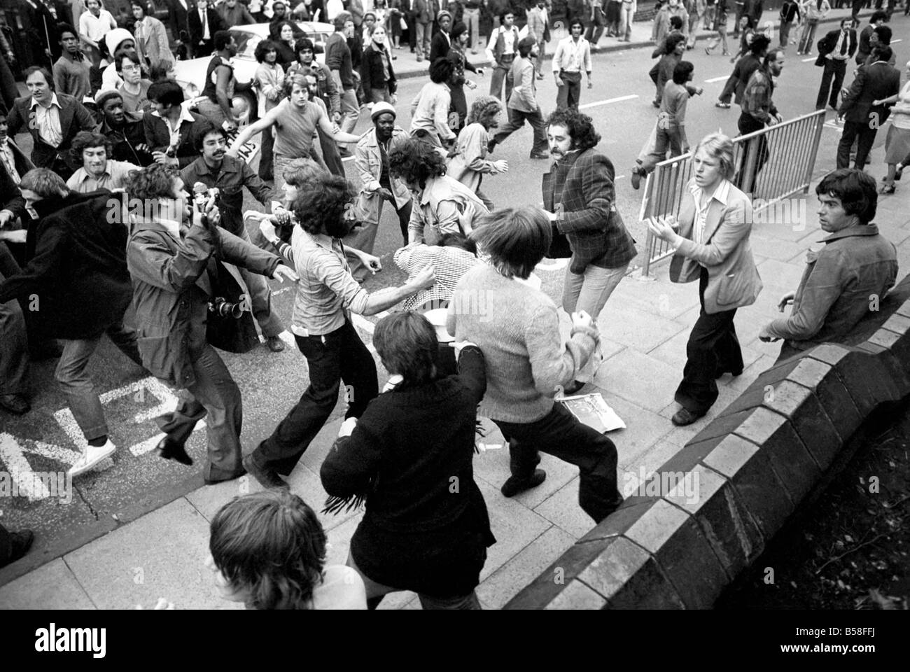 The Birmingham Riots. August 1977 77-04392-008 Stock Photo - Alamy