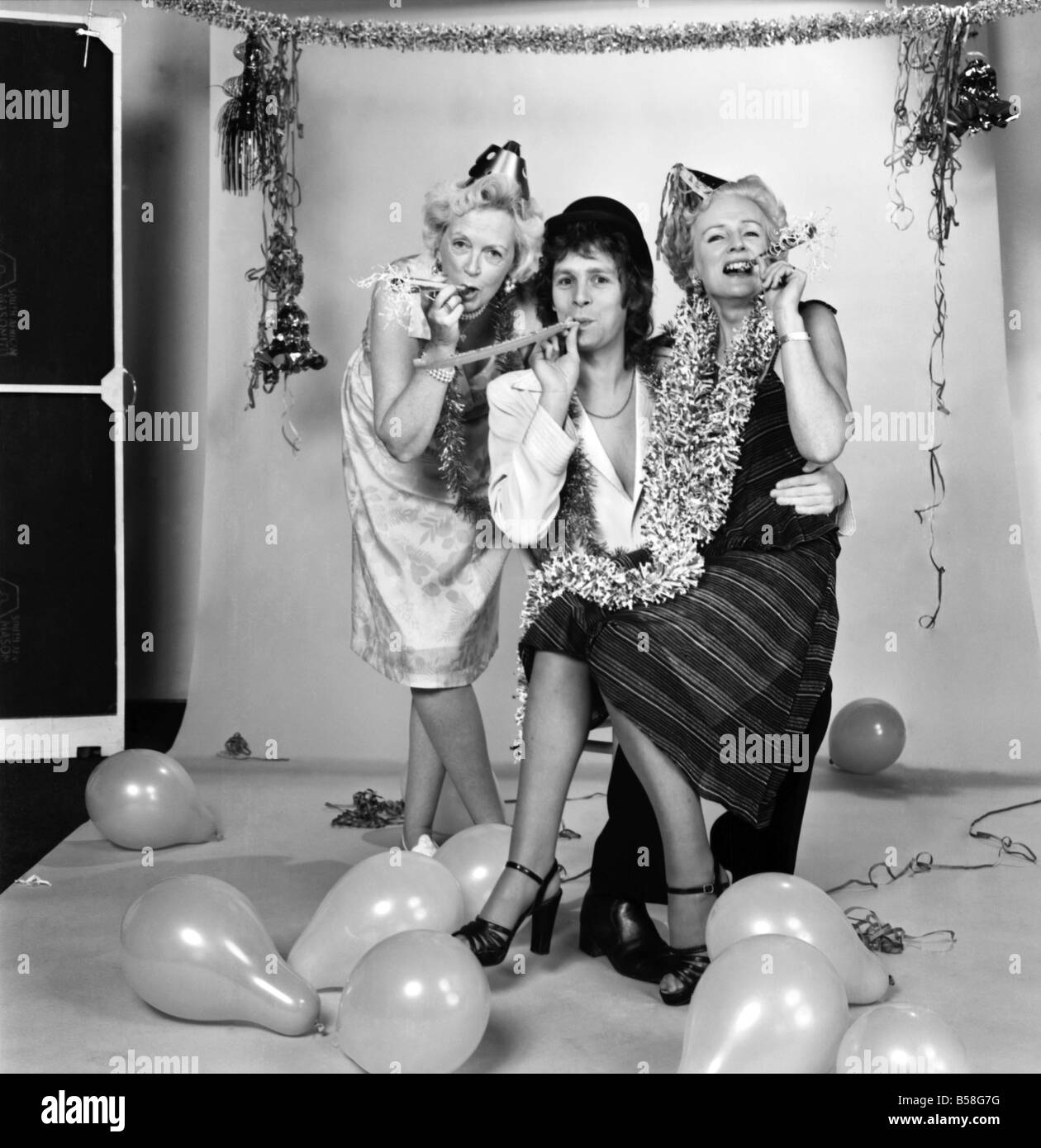 Old ladies dancing Black and White Stock Photos & Images - Alamy