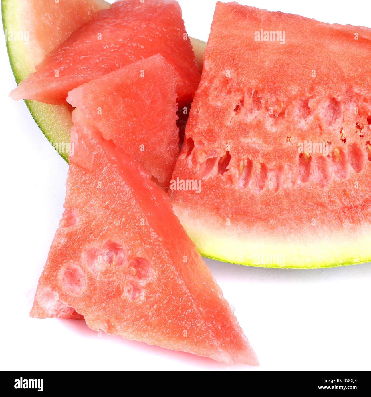 watermelon isolated on white background Stock Photo - Alamy