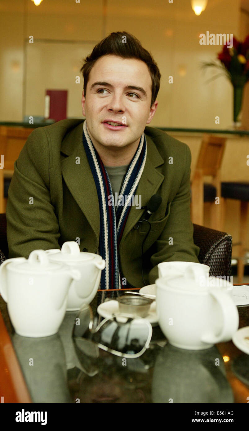 Westlife singer Shane Filan pictured in London December 2004 Stock ...