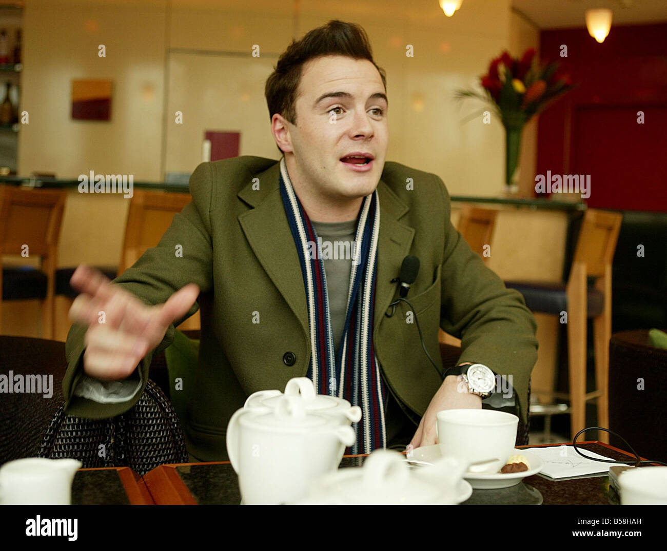 Westlife singer Shane Filan pictured in London December 2004 Stock ...