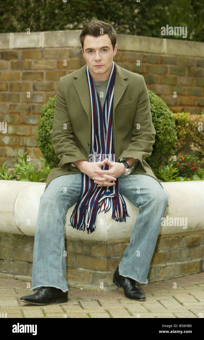 Westlife singer Shane Filan pictured in London December 2004 Stock ...
