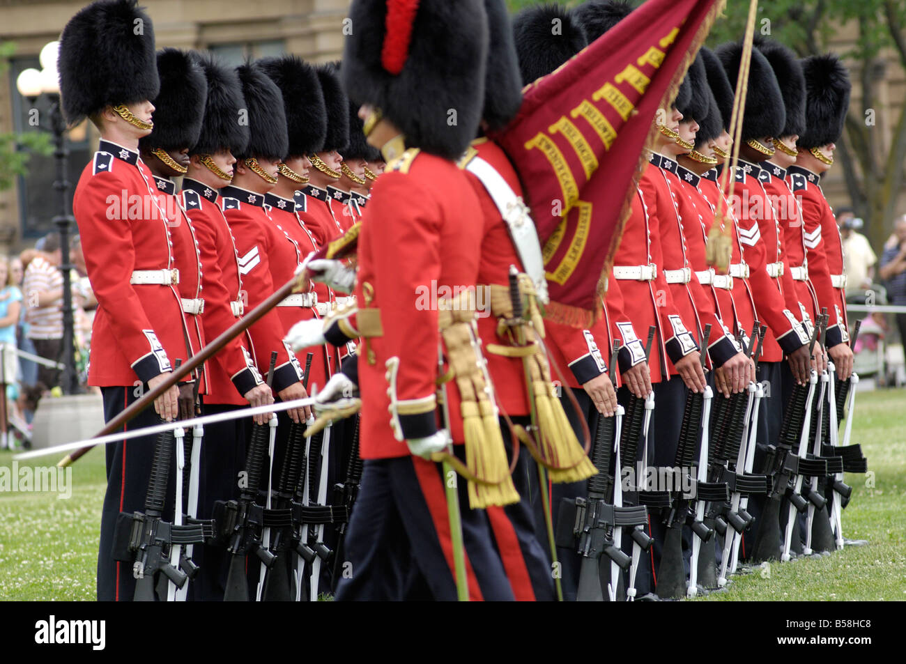 Changing the Guard ceremony, Parliament Hill, Ottawa, Ontario, Canada ...