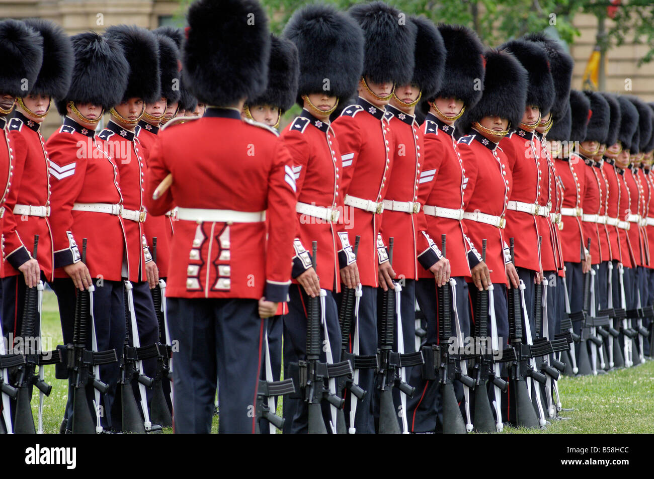 Ontario canada changing of the guard hi-res stock photography and ...