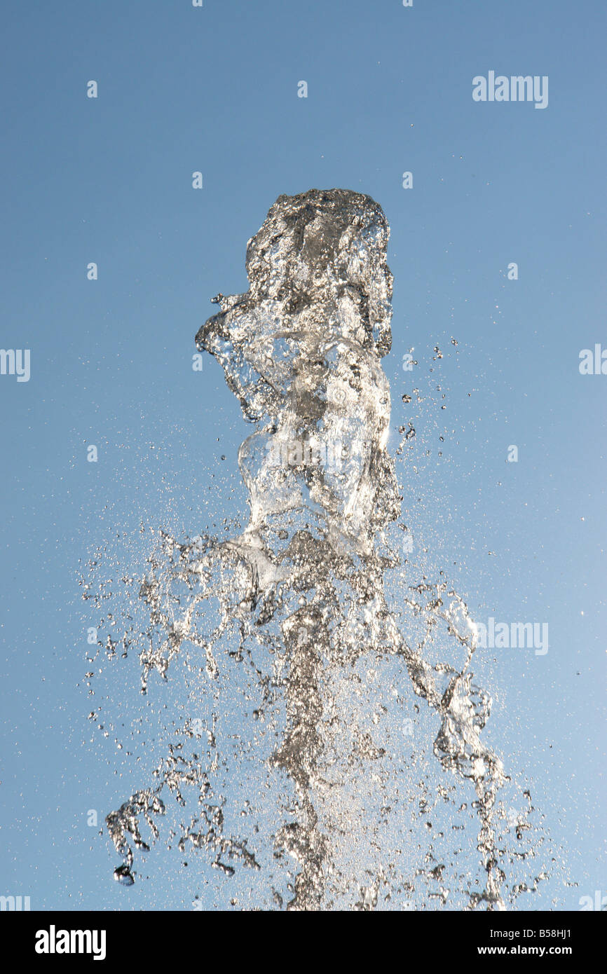 fresh water comes out of a fountain Stock Photo - Alamy