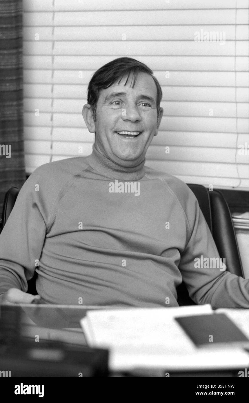 Comedian: Humour: Norman Wisdom. December 1976 76-07485-010 Stock Photo ...