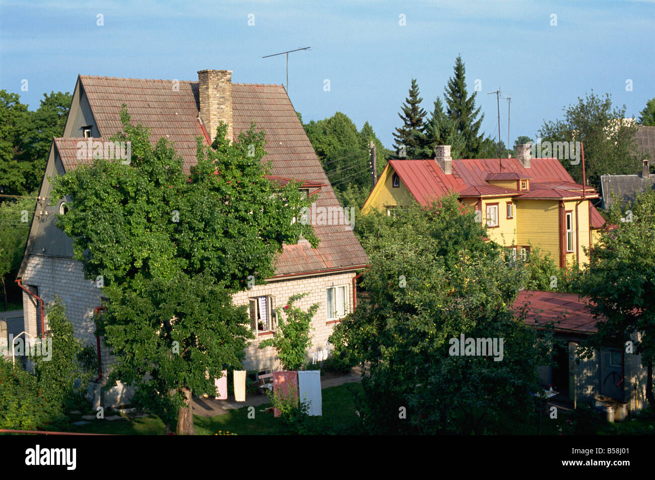 Baltic houses hi-res stock photography and images - Alamy