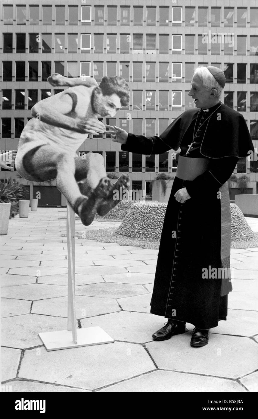 Religion: Cardinal Basil Hume, Archbishop of Westminster, was the ...