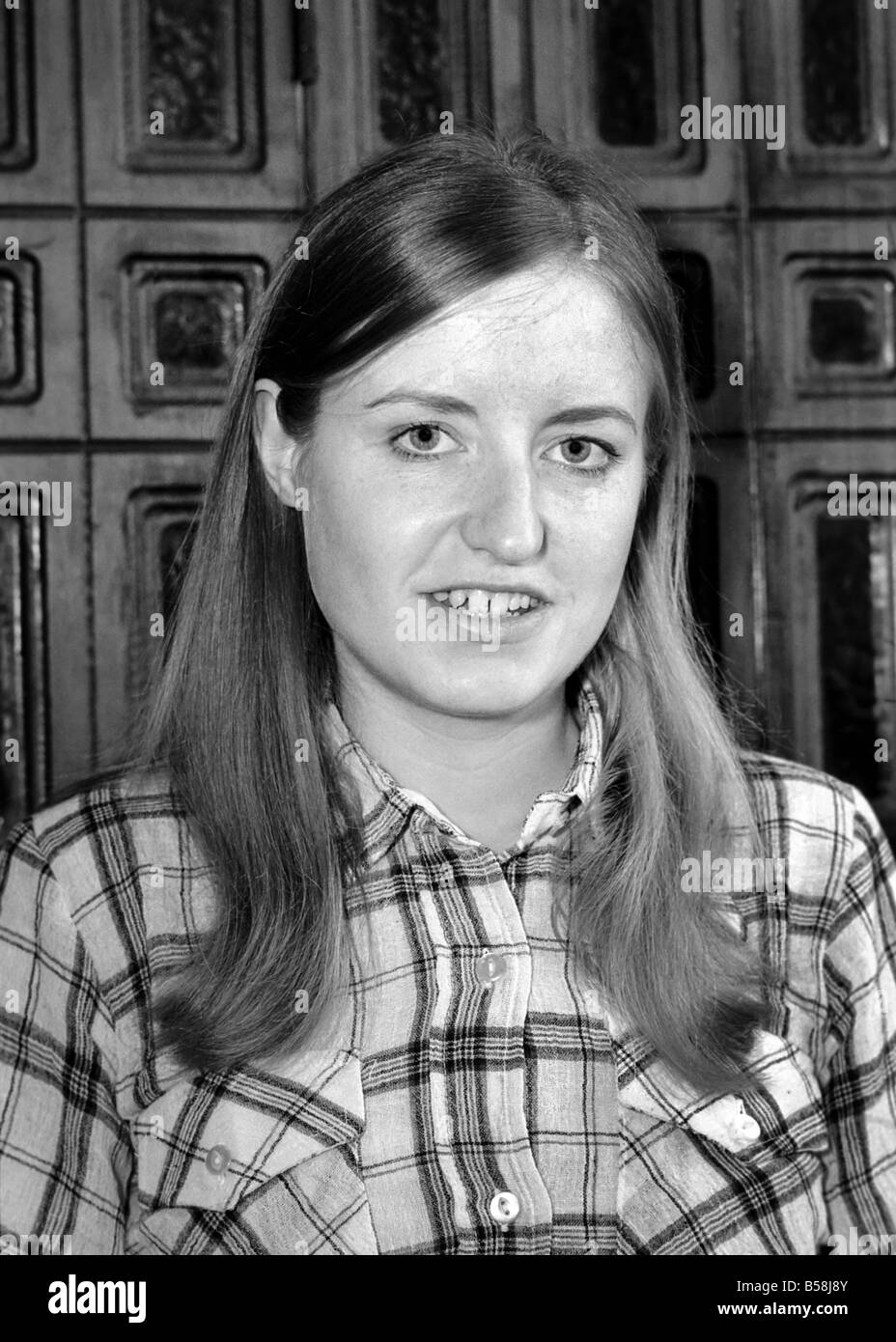 Badminton. Champion. Gillian Gilks. March 1975 75-01482-012 Stock Photo ...