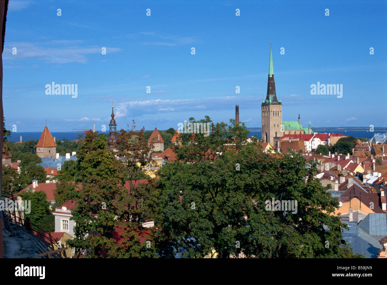 Old Town, UNESCO World Heritage Site, Tallinn, Estonia, Baltic States ...