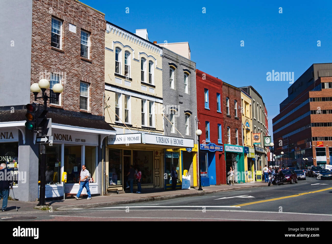 Newfoundland street scene hi-res stock photography and images - Alamy