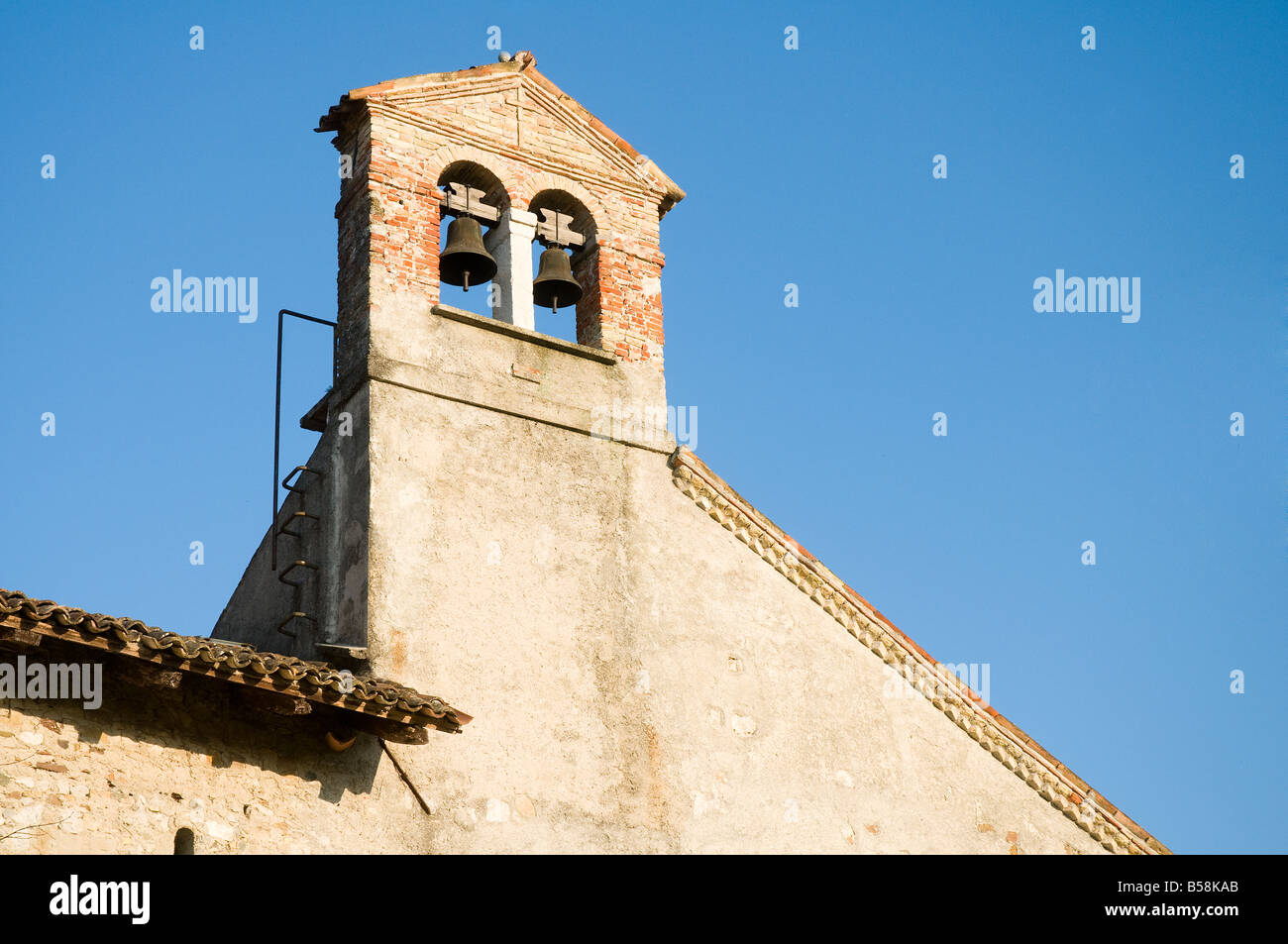 Church roof top bell tower hi-res stock photography and images - Alamy