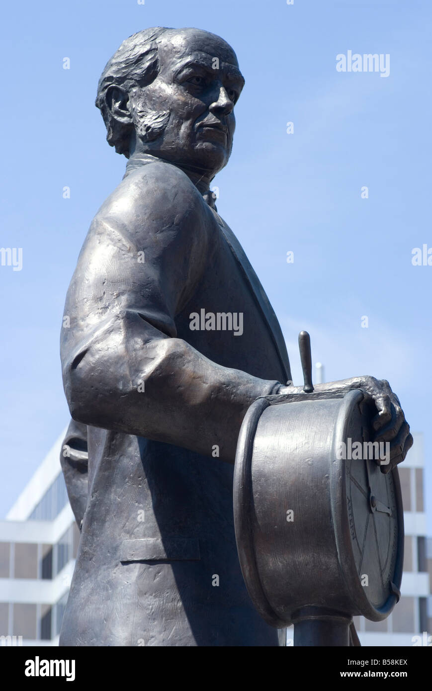 Samuel cunard statue halifax nova hi-res stock photography and images ...