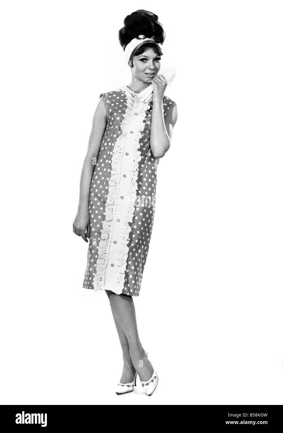 1960s fashion model Cut Out Stock Images & Pictures - Alamy