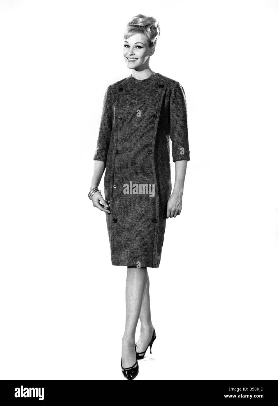 Reveille Fashions 1963: Jo Waring. November 1963 P007676 Stock Photo ...