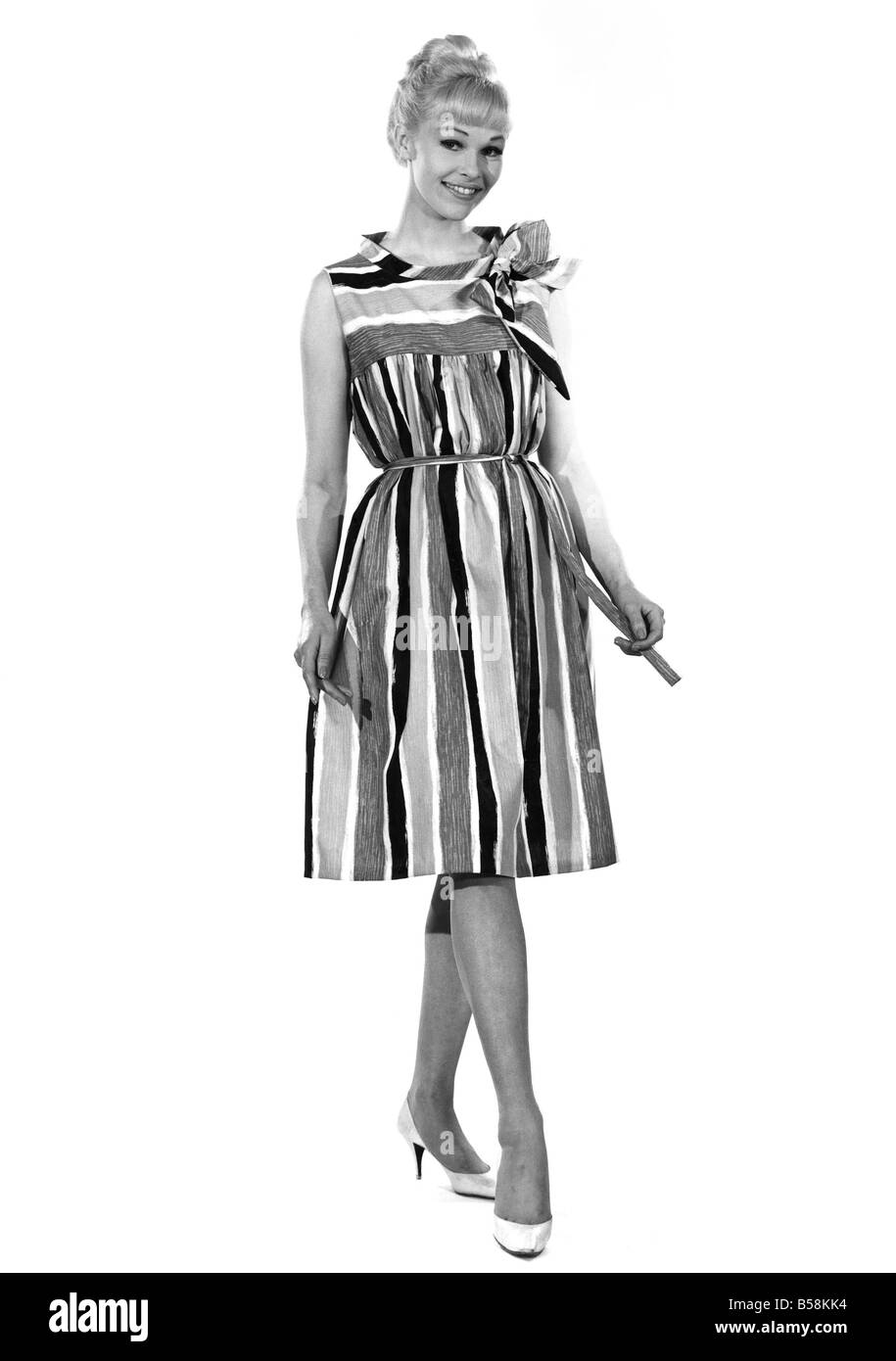 1960s Fashion Model Cut Out Stock Images & Pictures - Alamy
