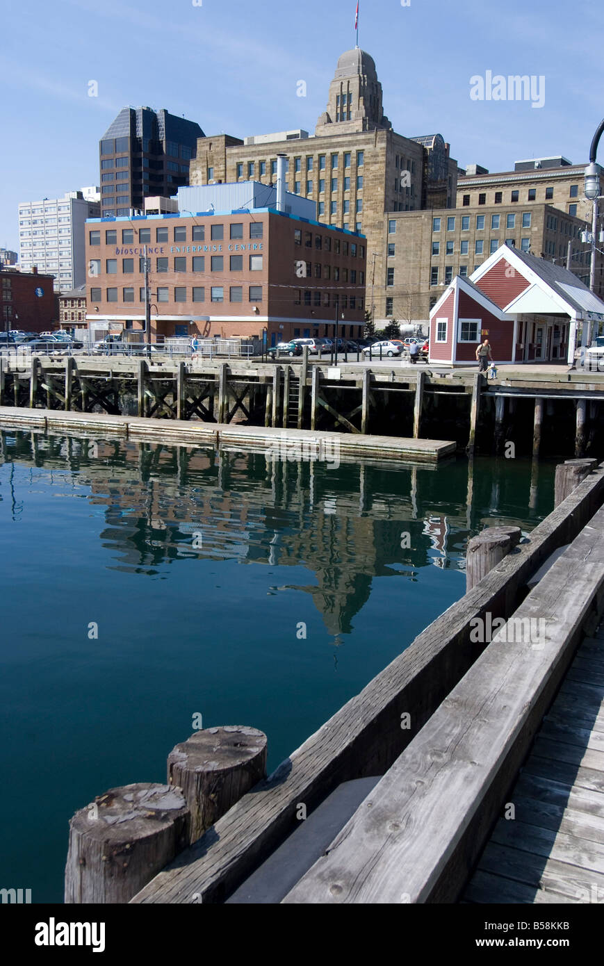 Harbour walk and city view, Halifax, Nova Scotia, Canada, North America ...