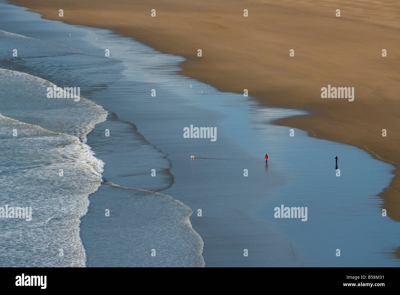 Llangennith beach gower peninsula hi-res stock photography and images ...