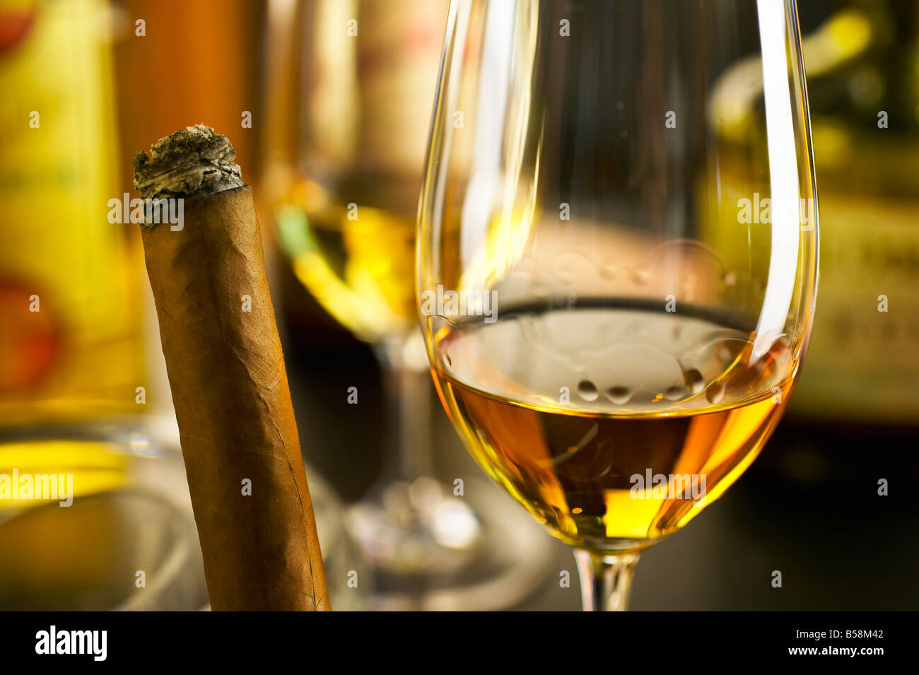 Glass cigar hi-res stock photography and images - Alamy