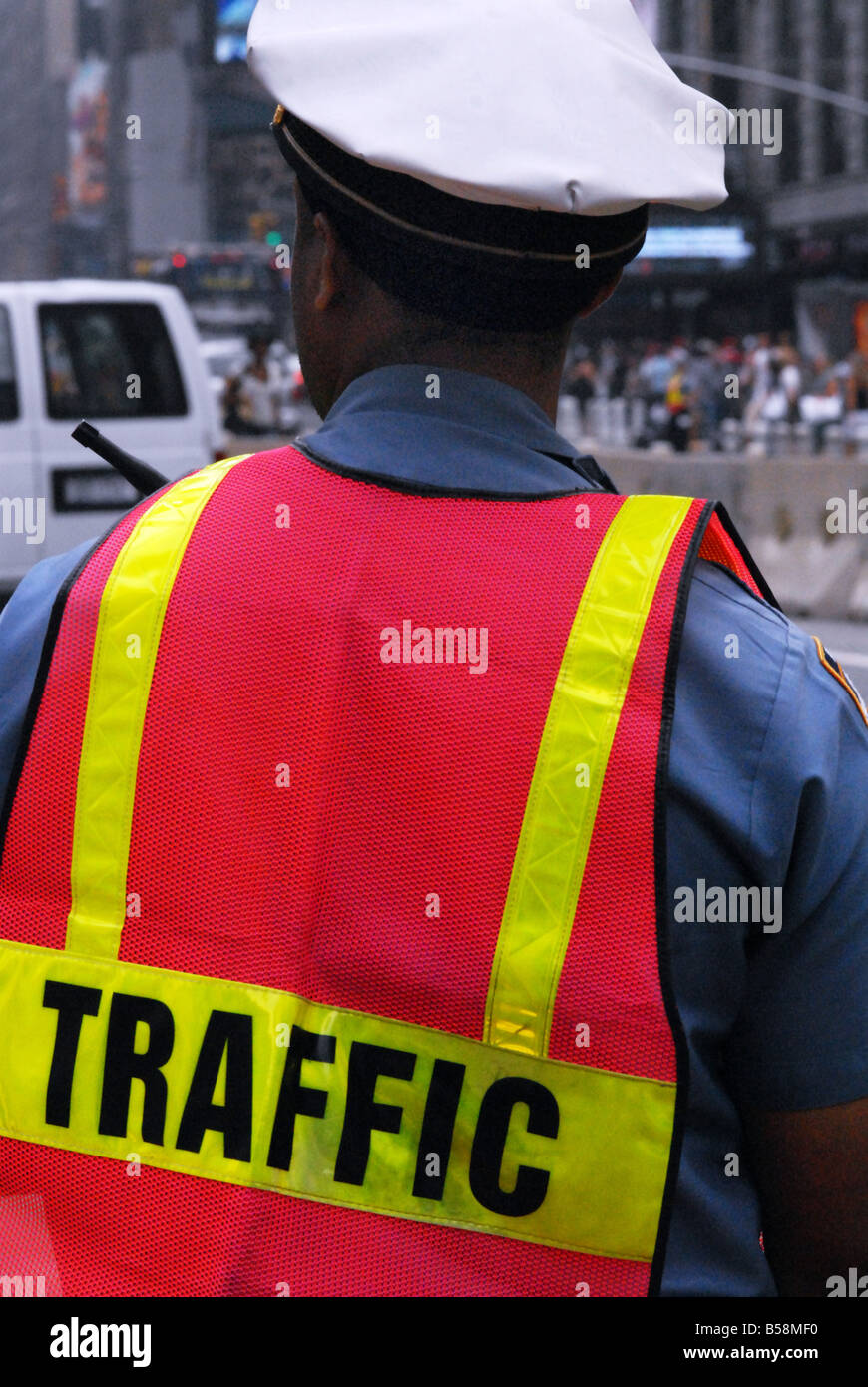 Traffic Cop NYC Stock Photo - Alamy