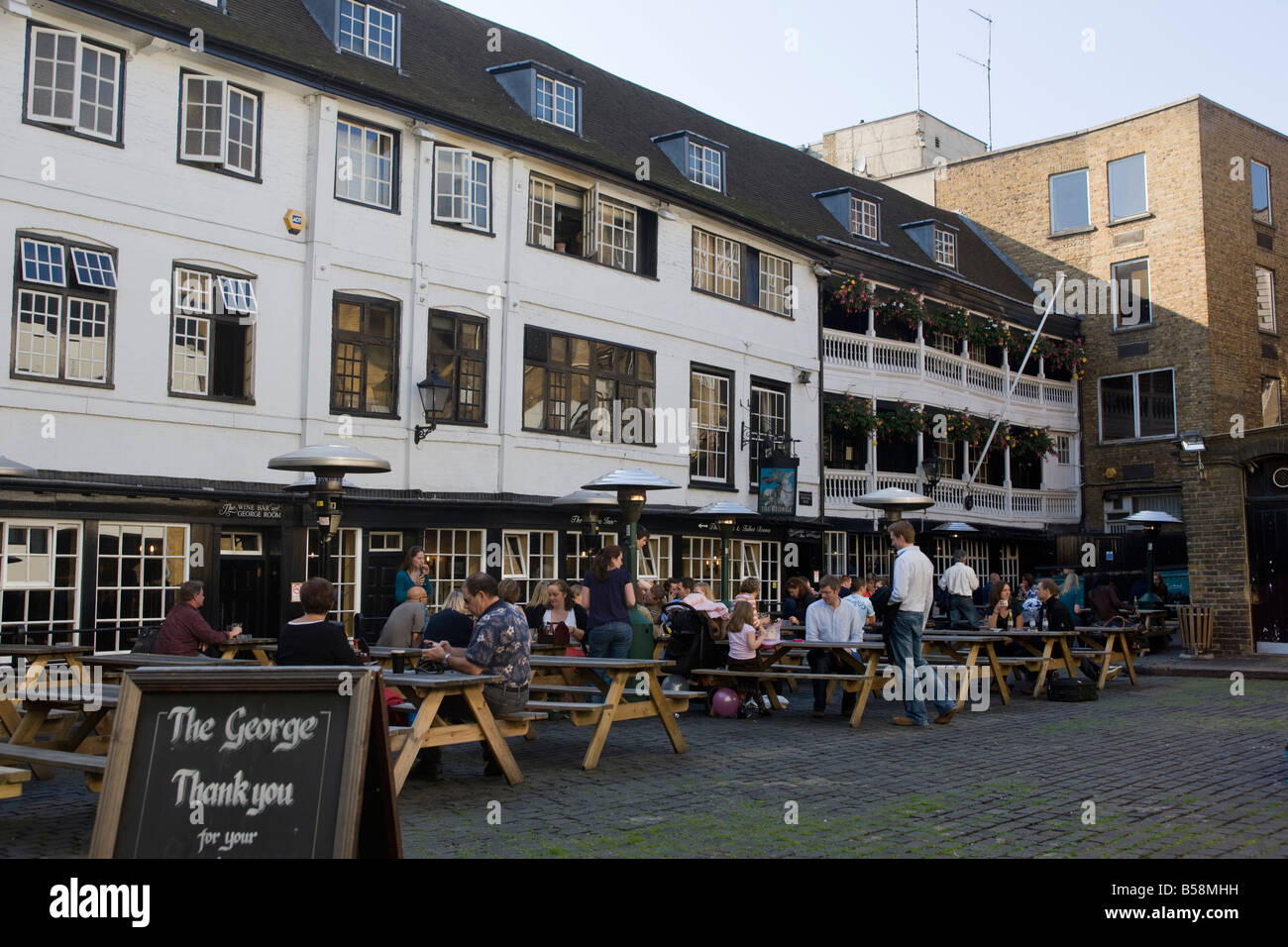 The George Inn Borough High Street London Stock Photo - Alamy