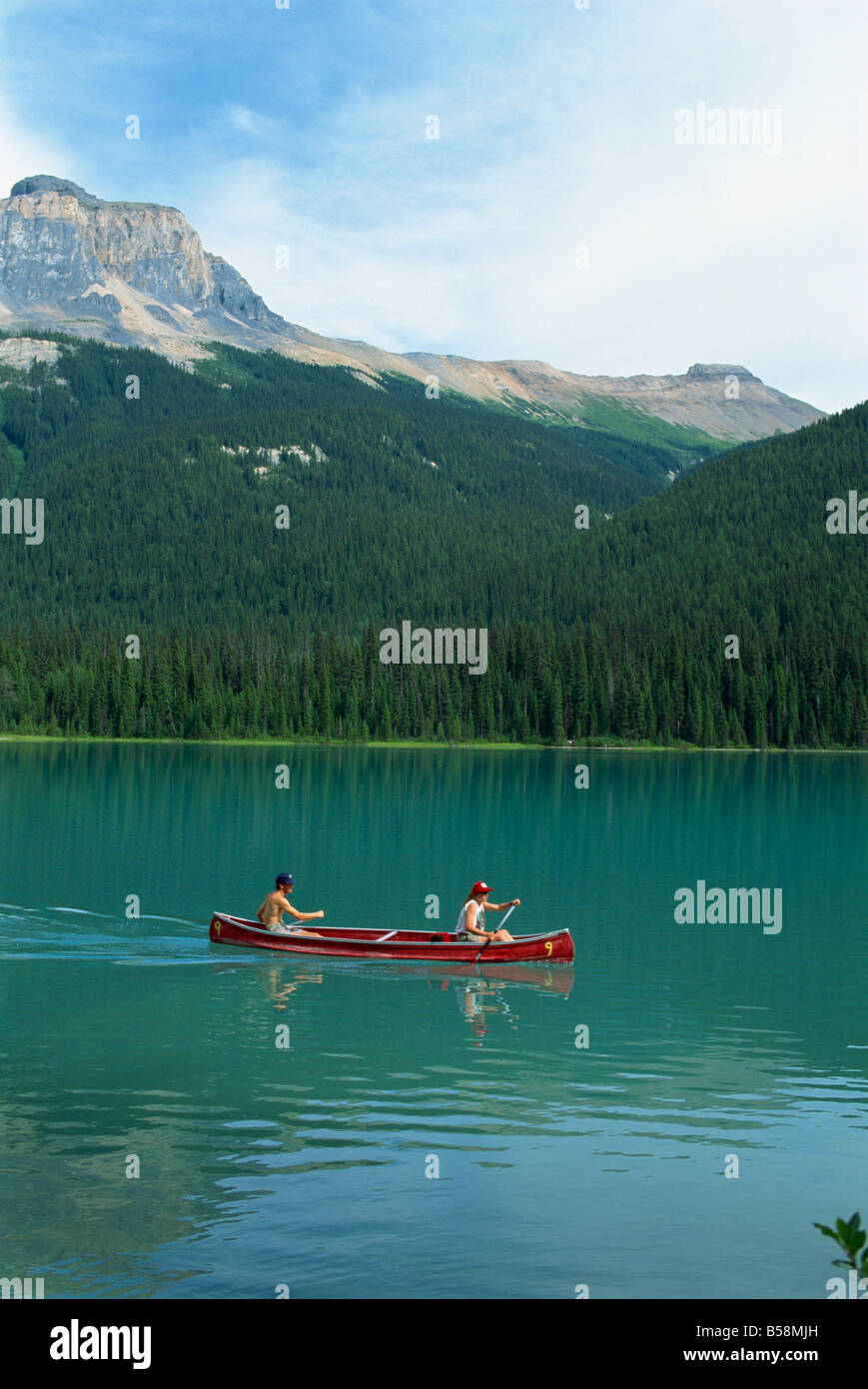 Emerald Lake Yoho National Park UNESCO World Heritage Site Rocky ...