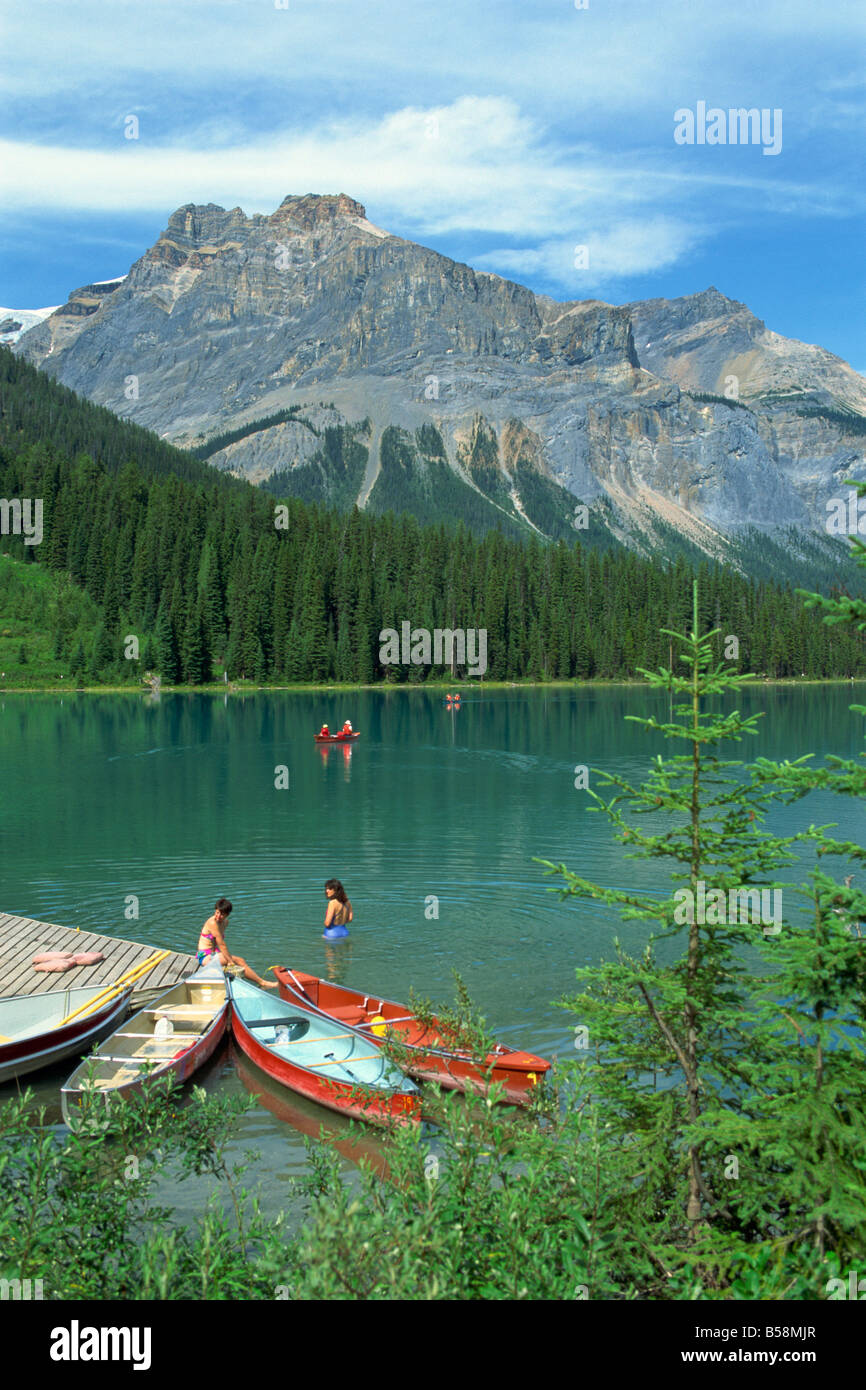 Emerald Lake Yoho National Park UNESCO World Heritage Site Rocky ...