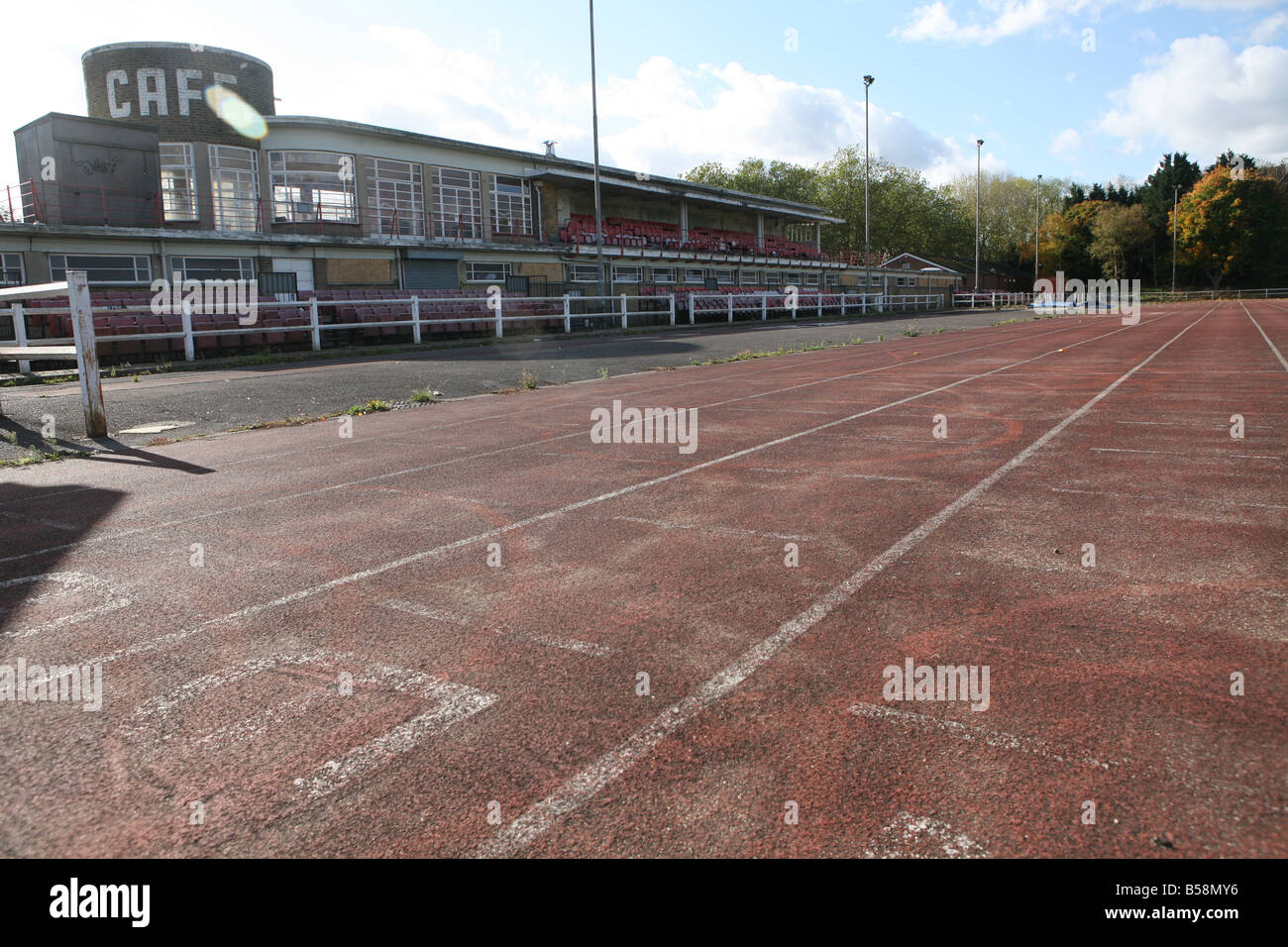 Queen Elizabeth II Stadium, Donkey Lane, Enfield Stock Photo - Alamy
