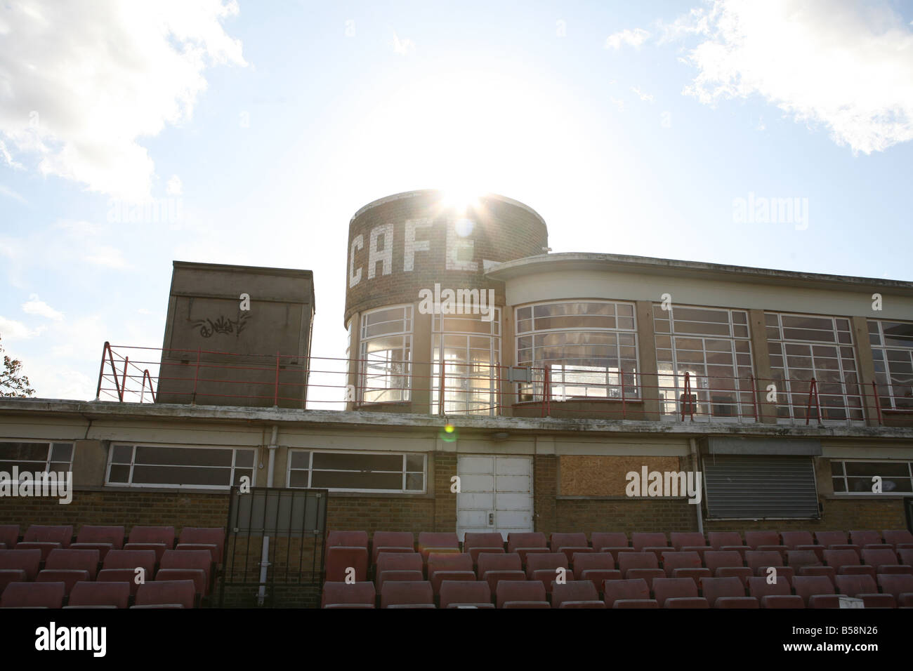 Queen Elizabeth II Stadium, Donkey Lane, Enfield Stock Photo - Alamy