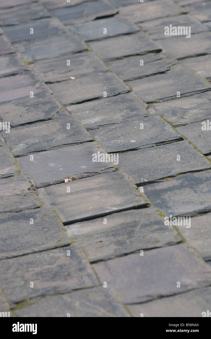 Grey roof tiles hi-res stock photography and images - Alamy