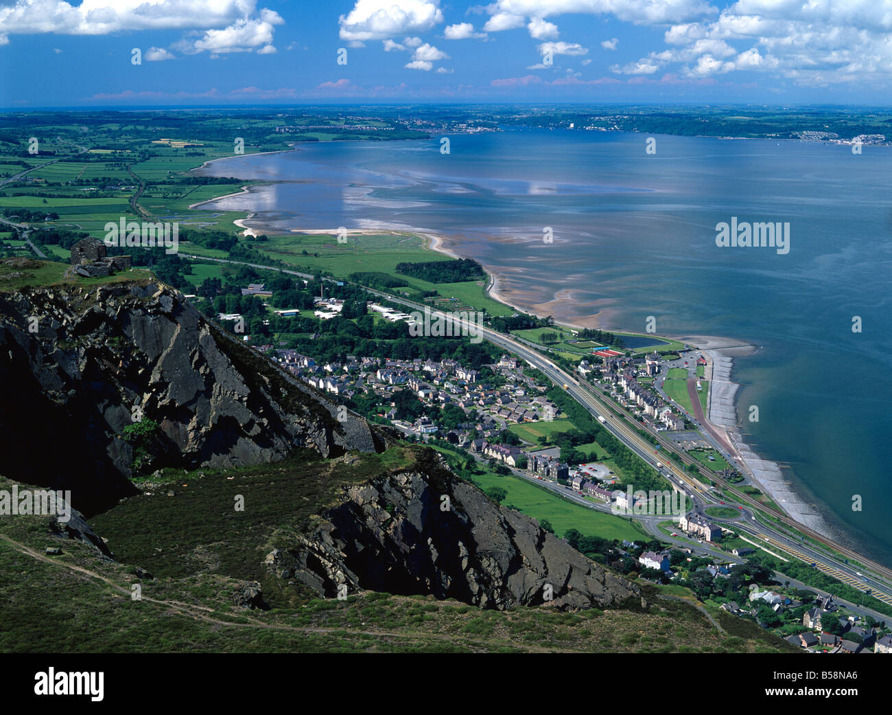 Llanfairfechan North East Wales Stock Photo - Alamy