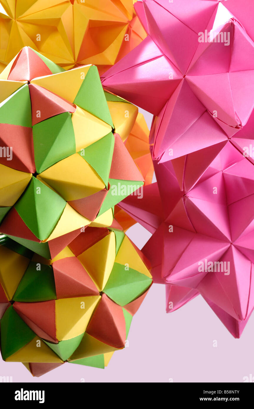 Origami patterns hi-res stock photography and images - Alamy
