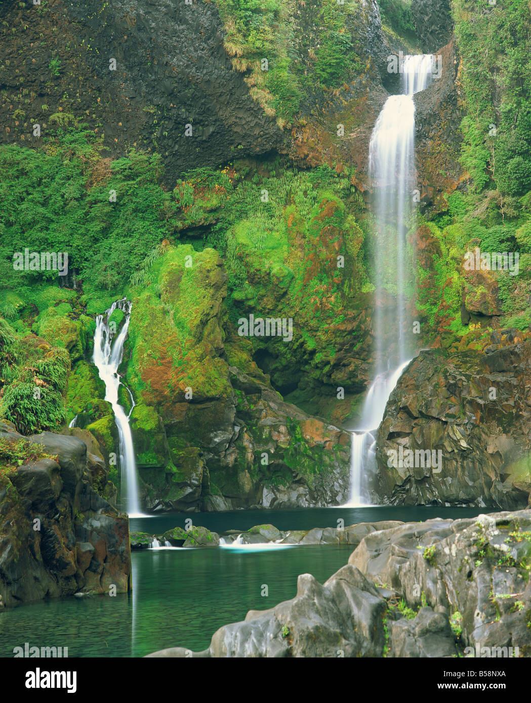 Huilo huilo falls hi-res stock photography and images - Alamy