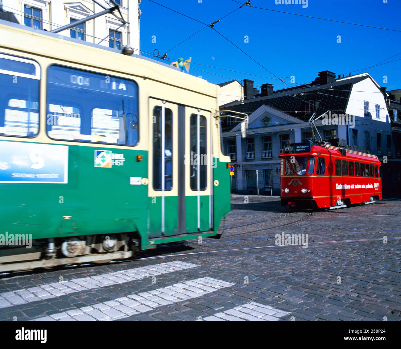 Trams helsinki hi-res stock photography and images - Alamy