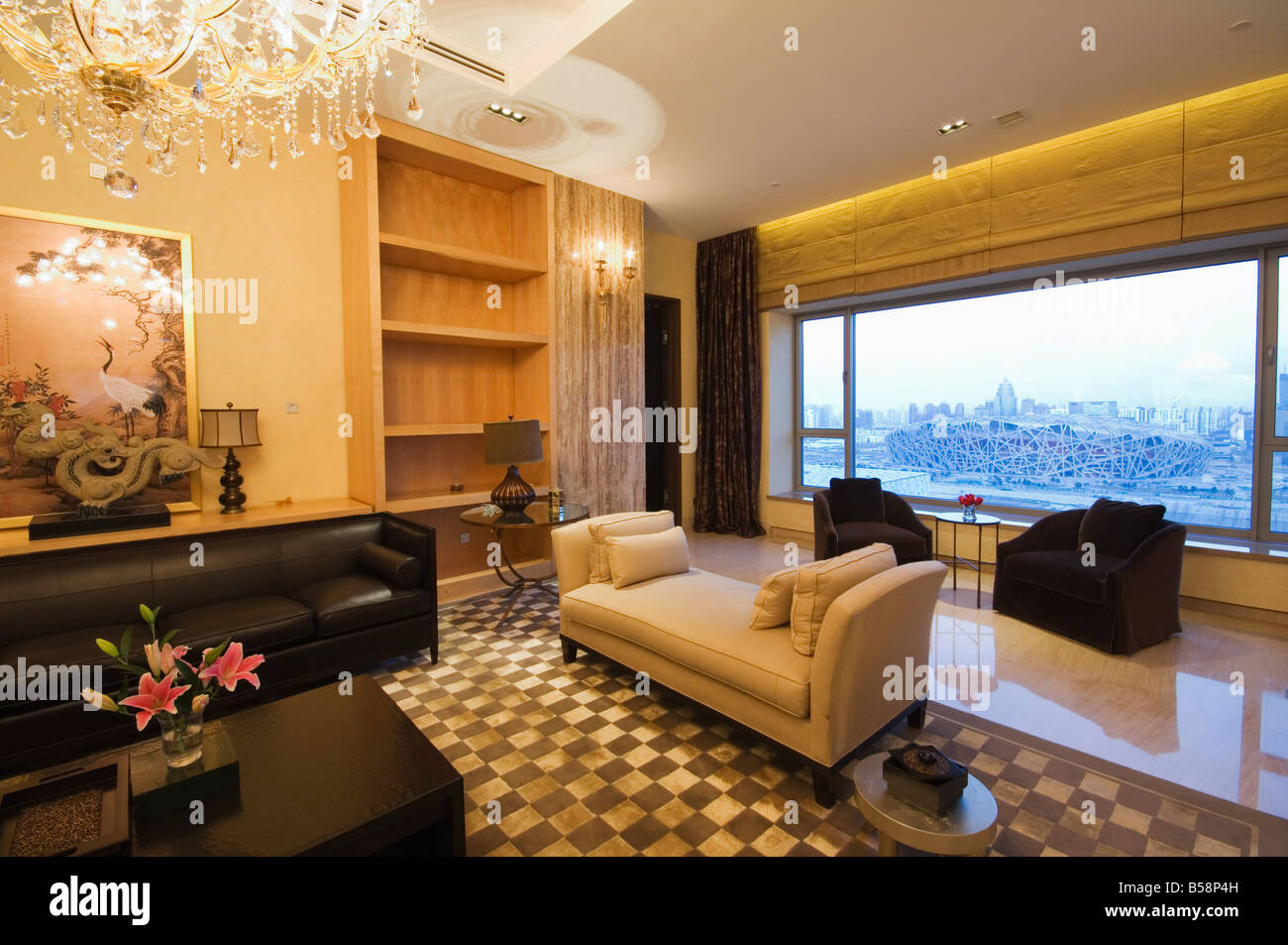 Pangu Plaza, Beijing's apartment which is located at the Olympic Park ...
