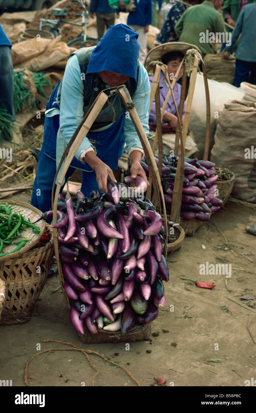 Market Kunming Yunnan China Asia Stock Photo - Alamy