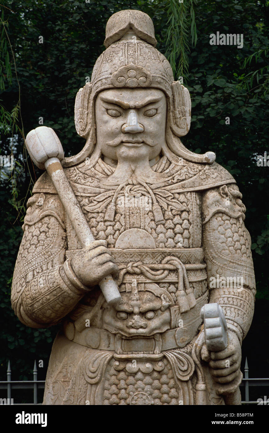 Stone statue along the Divine Road Ming Tombs UNESCO World Heritage ...