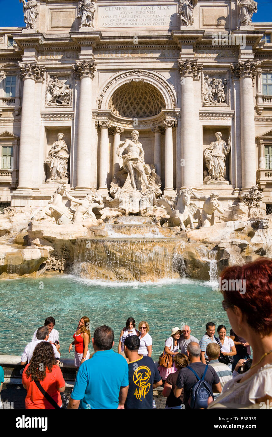 Trevi Fountain, Piazza di Trevi, Rome, Italy Stock Photo - Alamy