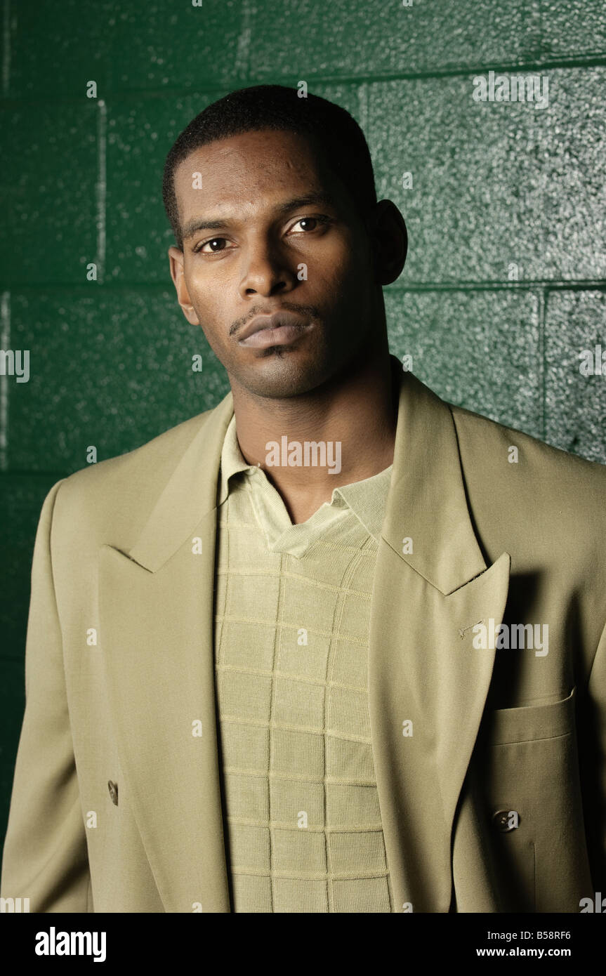 Young African American man Stock Photo - Alamy