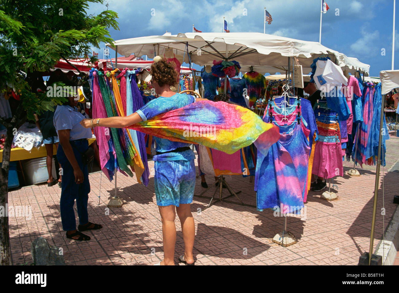 St maarten leeward islands marigot hi-res stock photography and images ...