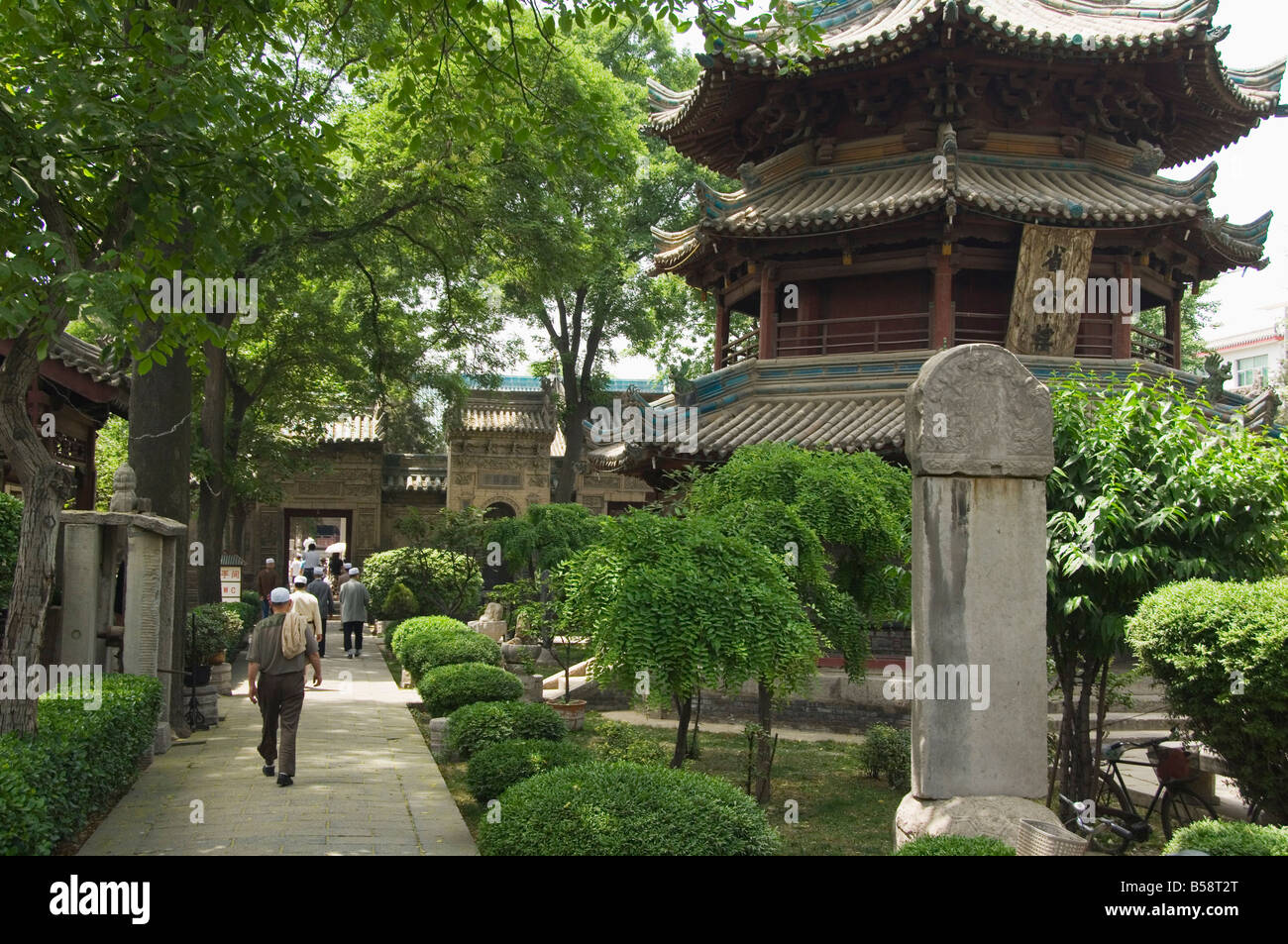 The Great Mosque located in the Muslim Quarter home to the citys Hui ...