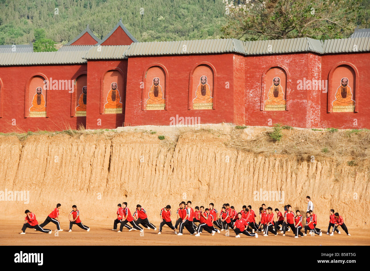 Shaolin mural hi-res stock photography and images - Alamy