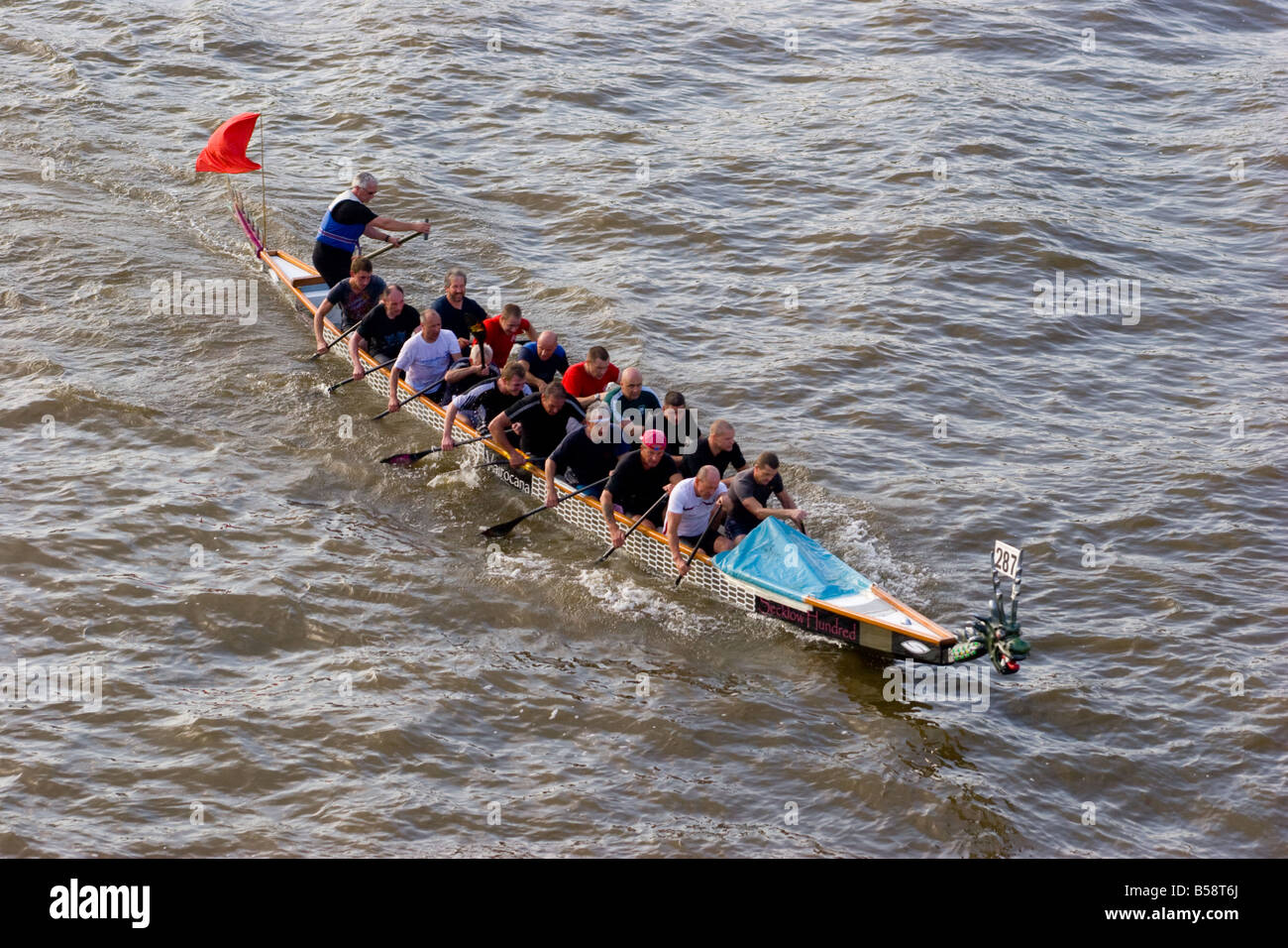 The Great River Race Stock Photo - Alamy