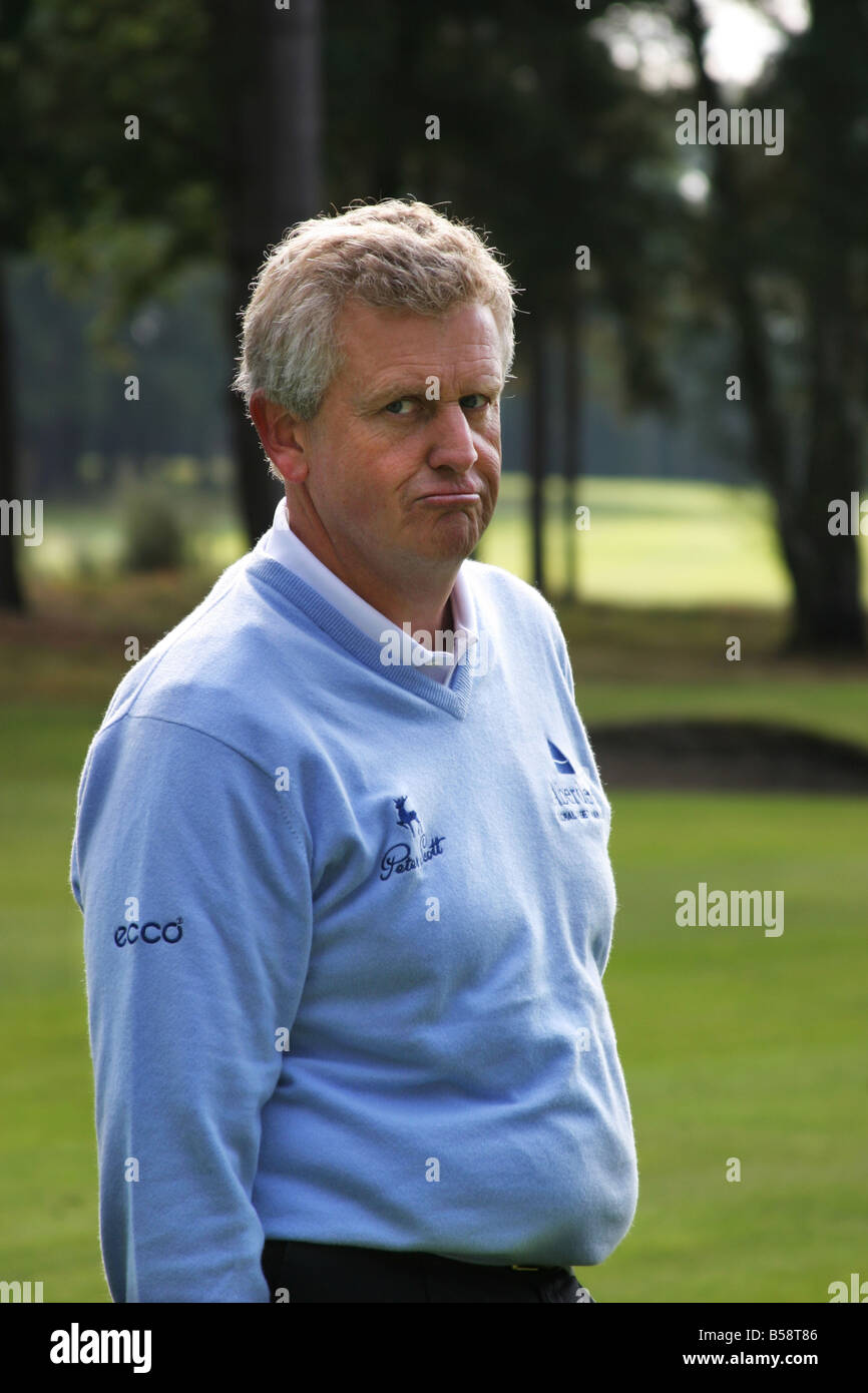 Colin Montgomerie Scottish professional golfer Stock Photo - Alamy